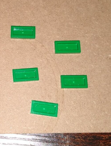 Lot (5) Authentic LEGO Money, 100 Dollar Bill, used read for economy ...