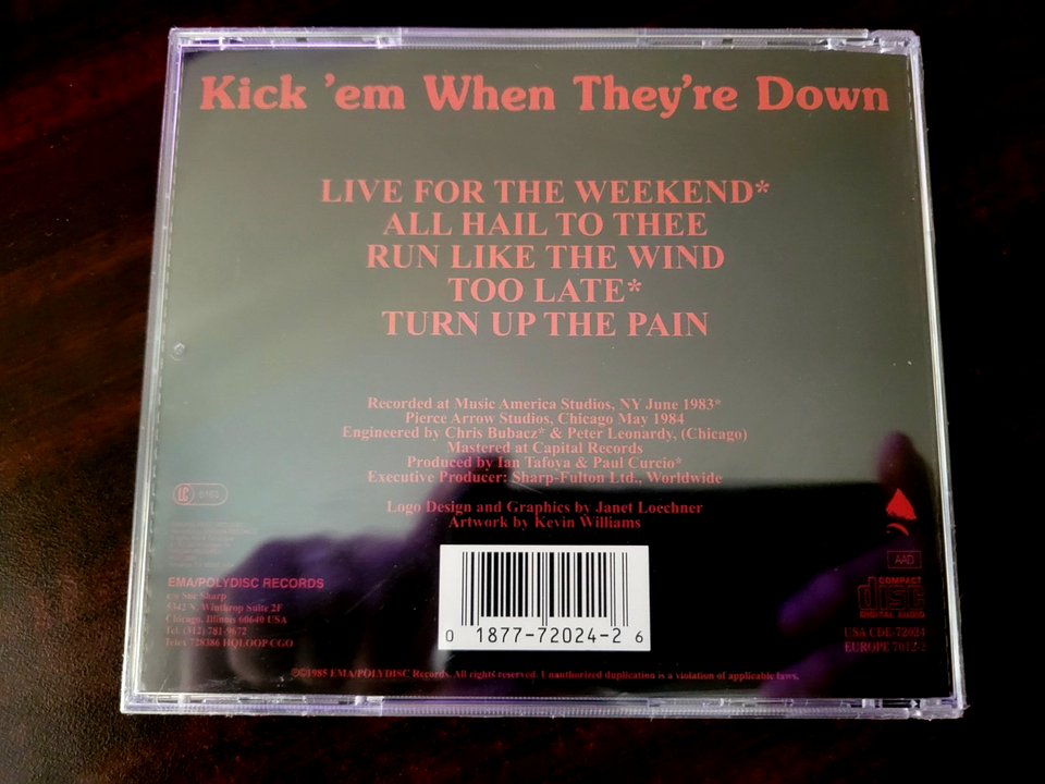 Znowhite - Kick'em Them When They're Down - Trash Metal Speed Metal New ...