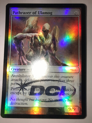 Pathrazer of Ulamog (WPN) FOIL Promo Creature Special MTG LP | eBay