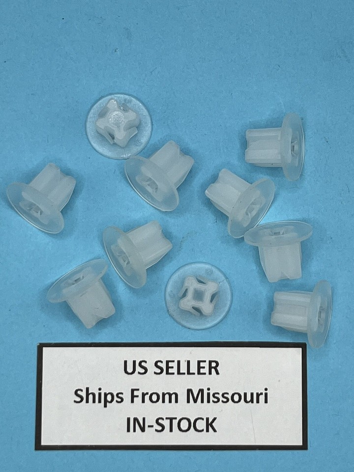 (Pack of 10) Bumper Fender & Light Screw Grommet Nut For Nissan 01281 ...