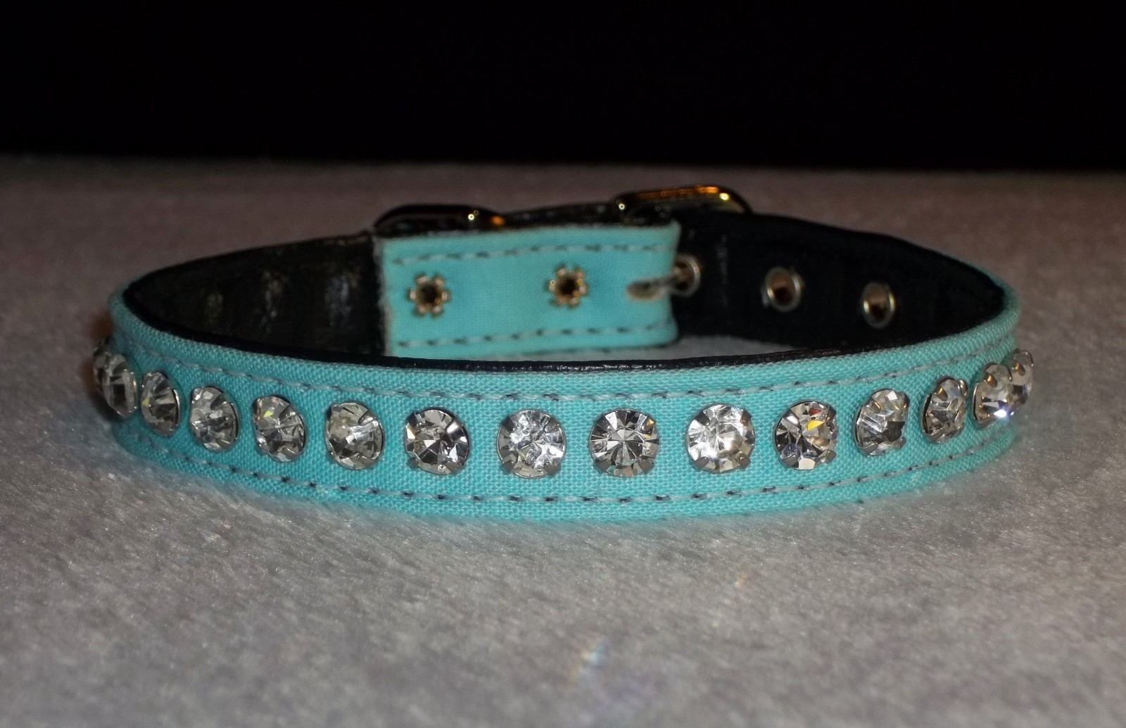 Gorgeous Rhinestone Dog Collar Jewel sCrystal Bling Handcrafted USA ...