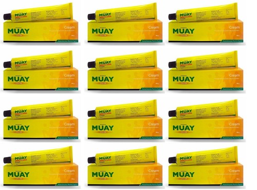 100 g x 12 Namman Muay Cream Thai Balm Boxing Creme Analgesic Massage ...