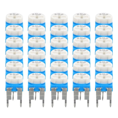 30 Pcs Potentiometer Man Resistor Electronic Accessories Electrical ...
