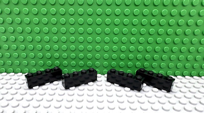 Lego 4 Black 1x4 brick block NEW | eBay