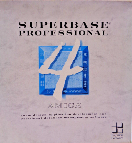 COMMODORE AMIGA -- SUPERBASE 4 PROFESSIONAL (PRECISION SOFTWARE) | eBay
