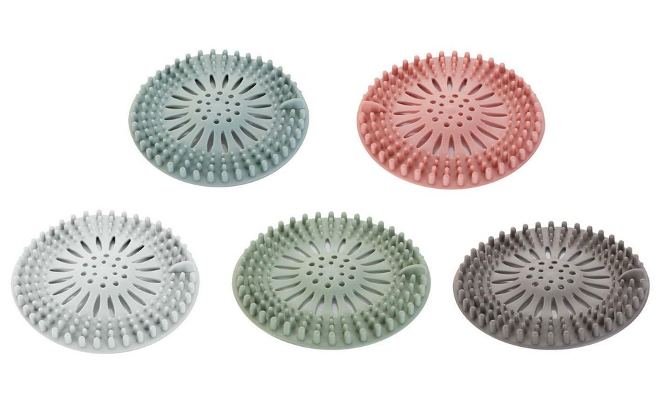 Hair Catcher Plug Strainer Hair Catcher Sink Shower Bath Hair Trap UK ...