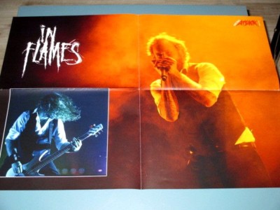 IN FLAMES POSTER | eBay UK
