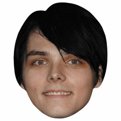Gerard Way (Young) Celebrity Mask, Flat Card Face | eBay