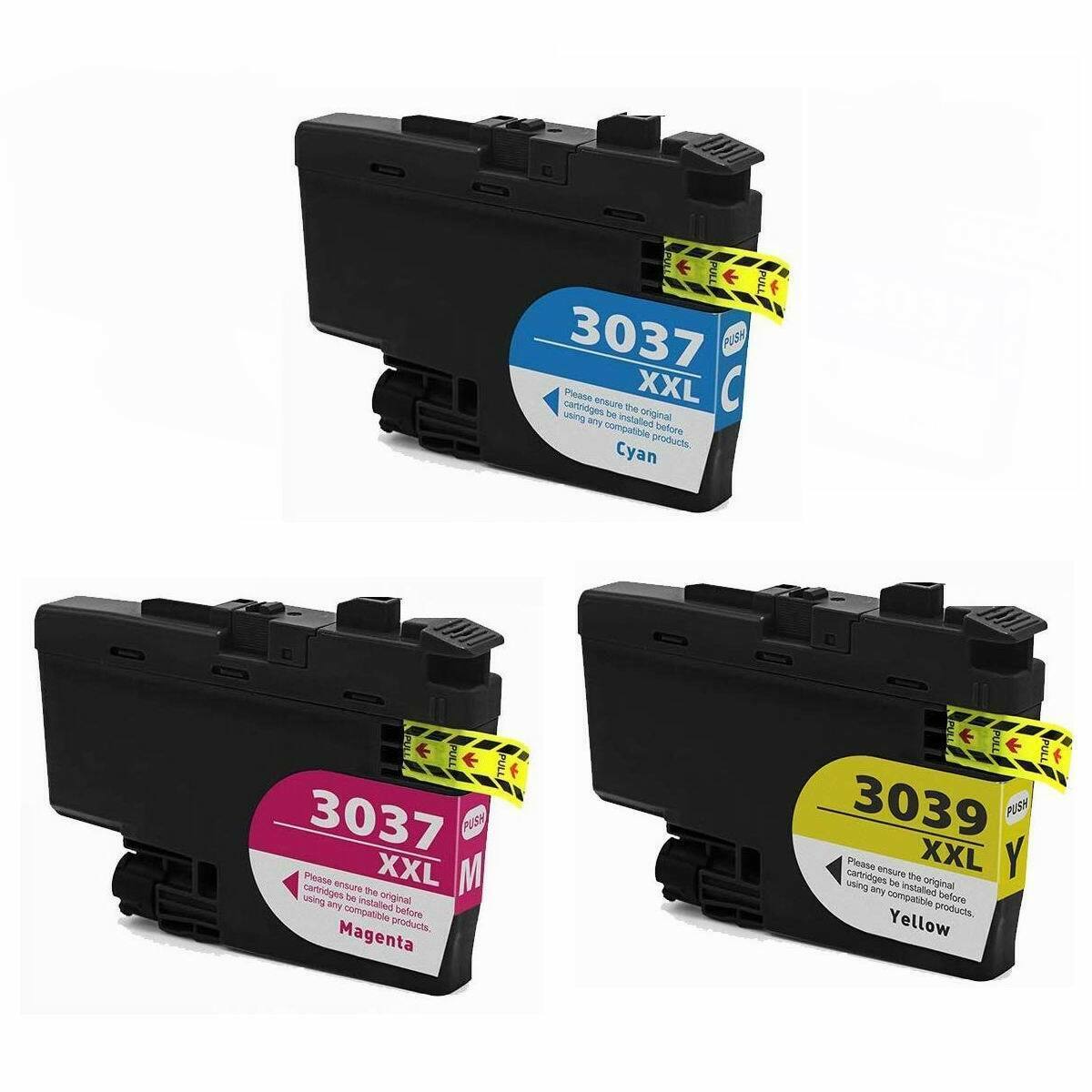 Ink Cartridge for Brother LC3037 LC-3037XXL for MFC-J5845DW MFC-J5945DW ...