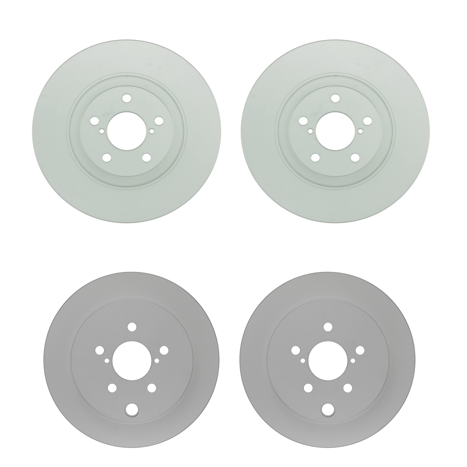 Bosch QuietCast Front 293.4mm & Rear 274mm Disc Brake Rotors Kit For ...