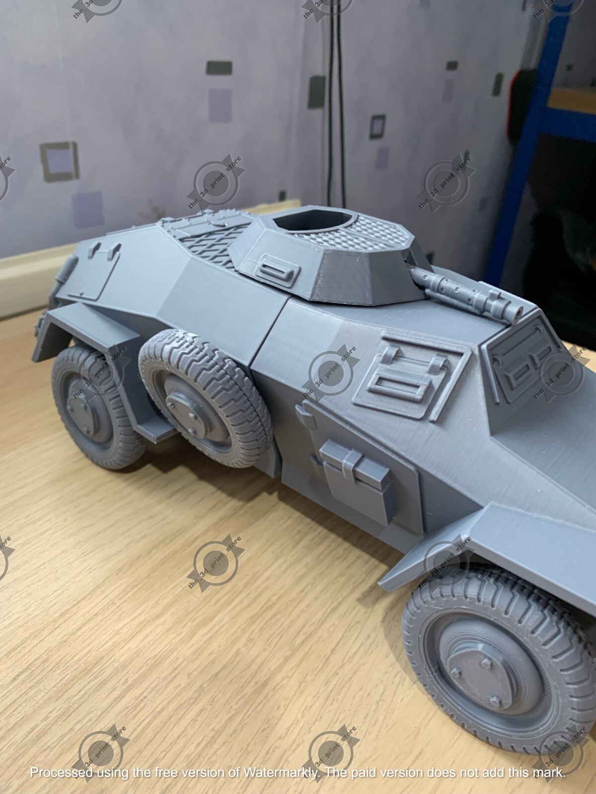 WW2 GERMAN SD.KFZ-221, 3D PRINTED, MANY SCALES AVAILABLE | eBay