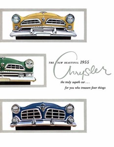 1955 Chrysler Line - Promotional Advertising Poster | eBay