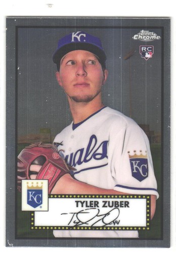 2021 Topps Chrome Platinum Anniversary Tyler Zuber #127 RC | eBay