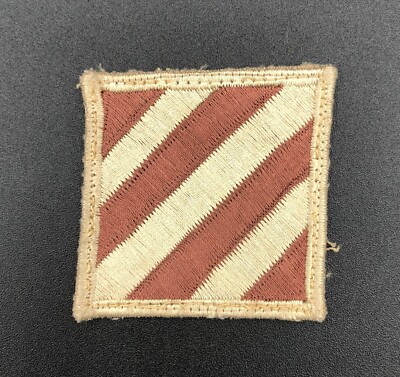 US Army 3rd ID Desert Color Theatre Made Patch OIF OEF | eBay