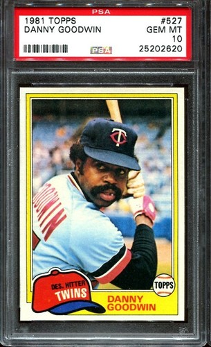1981 Topps - Danny Goodwin #527 for sale online | eBay