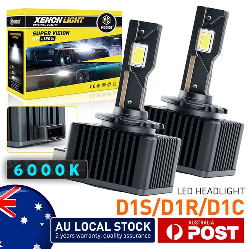 2X D1S D1C LED HEADLIGHT BULBS HID CONVERSION KIT For BMW E90 E92 E60 ...