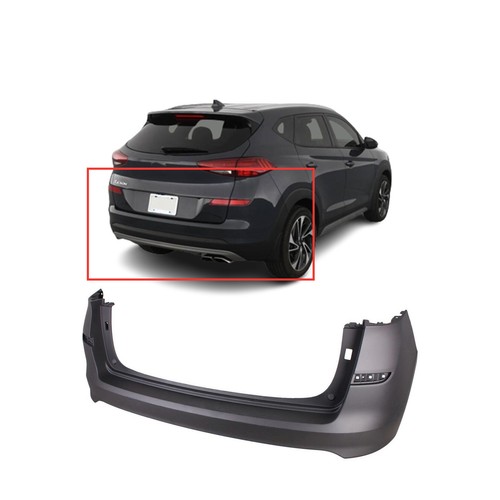 2019-2021 Hyundai Tucson Rear Upper Bumper Cover SE SEL GLS Sport ...