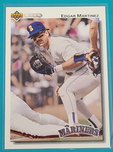 1992 Upper Deck #367 Edgar Martinez Seattle Mariners Baseball Card M2 ...