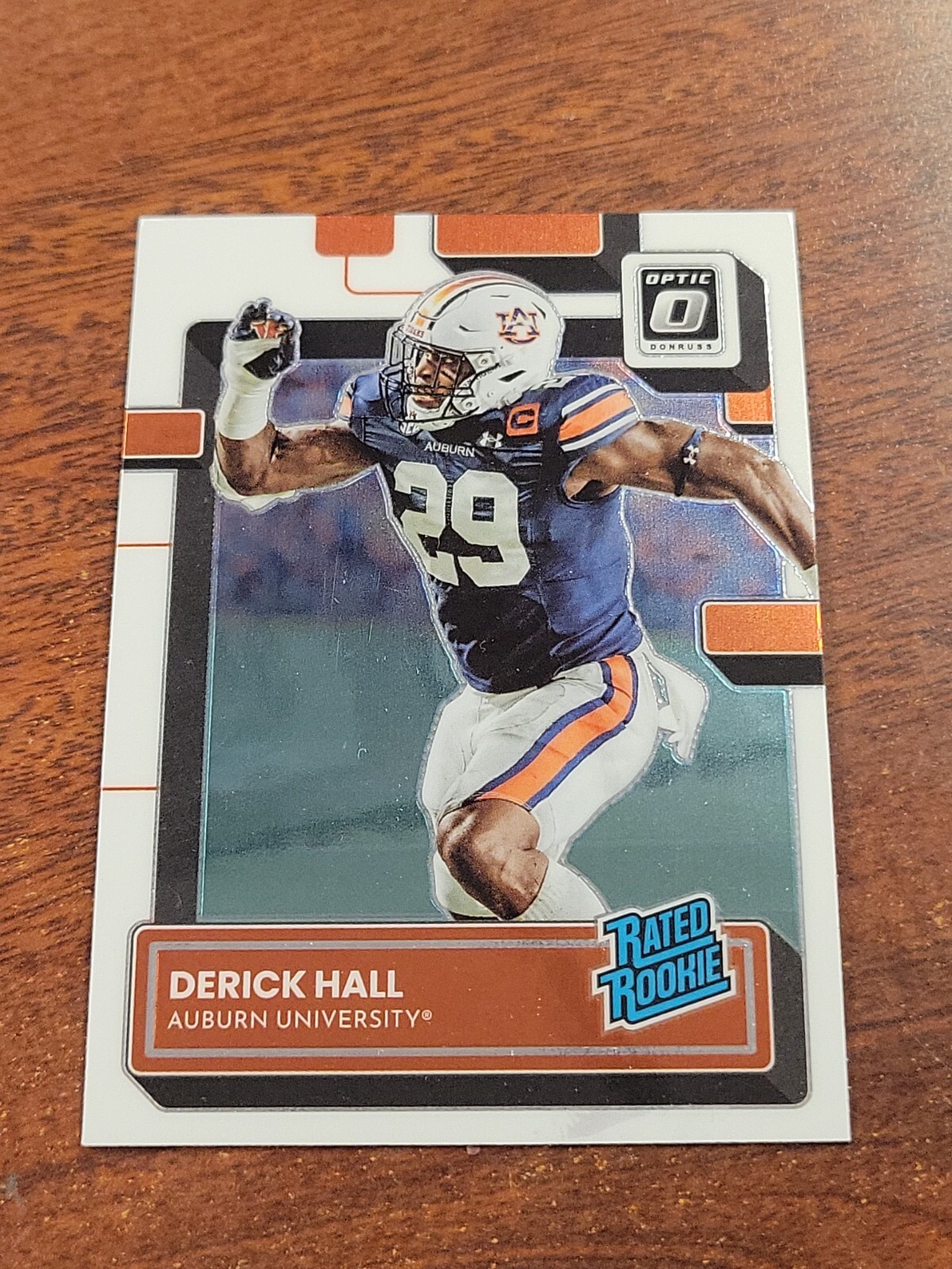 Derick Hall 2023 Chronicles Draft #23 Optic Rated Rookie | eBay