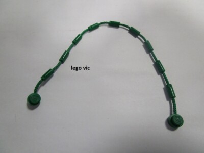 Lego 63141 String with End Studs 21L Green Vert 5988 5976 6088 6032 ...