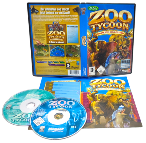 Microsoft: Zoo Tycoon - Complete Collection - (PC DVD Spiel CD-ROM) (DE ...