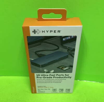 HyperDrive Next 10 Ultra Fast Port USB-C Hub | Model HD4005 | | eBay