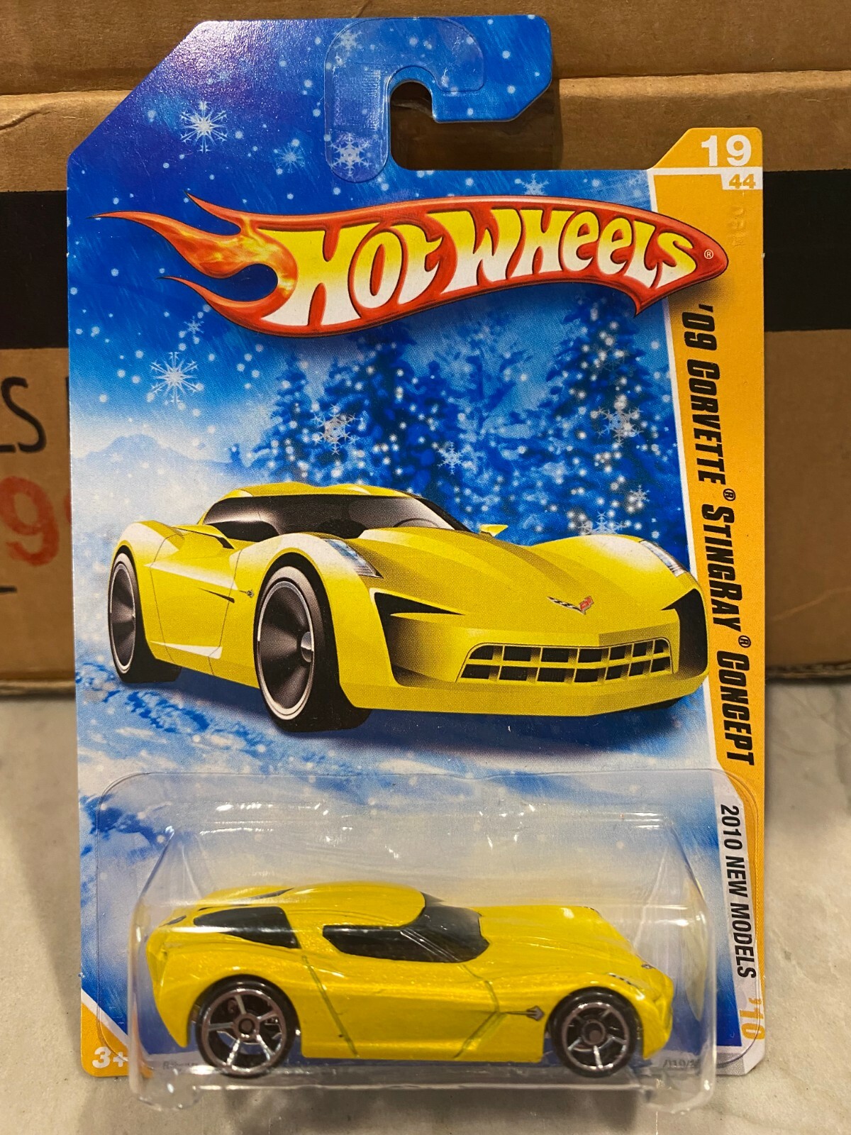 Hot Wheels 2010 New Models '09 Corvette Stingray Concept Yellow ...