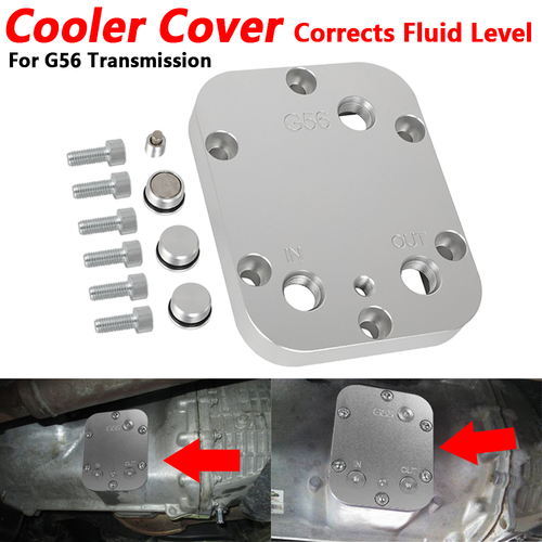 G56 PTO Transmission Cooler Cover Corrects Fluid Level For Dodge RAM ...