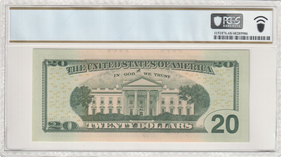 2017A $20 Fancy Low Serial Number 00000434 PCGS 68 PPQ Top Pop | eBay