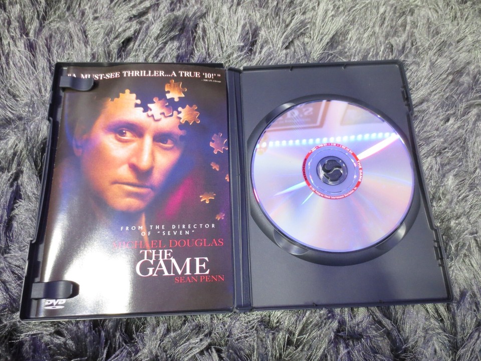The Game DVD 1997 Widescreen Region 1 Michael Douglas Sean Penn ...
