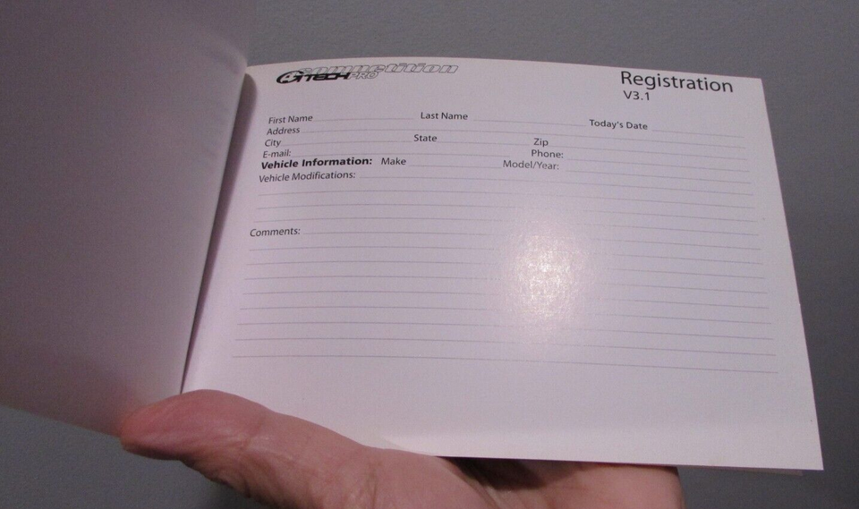 G-Tech Pro Competition Performance Meter G-Dyno User Guide | eBay