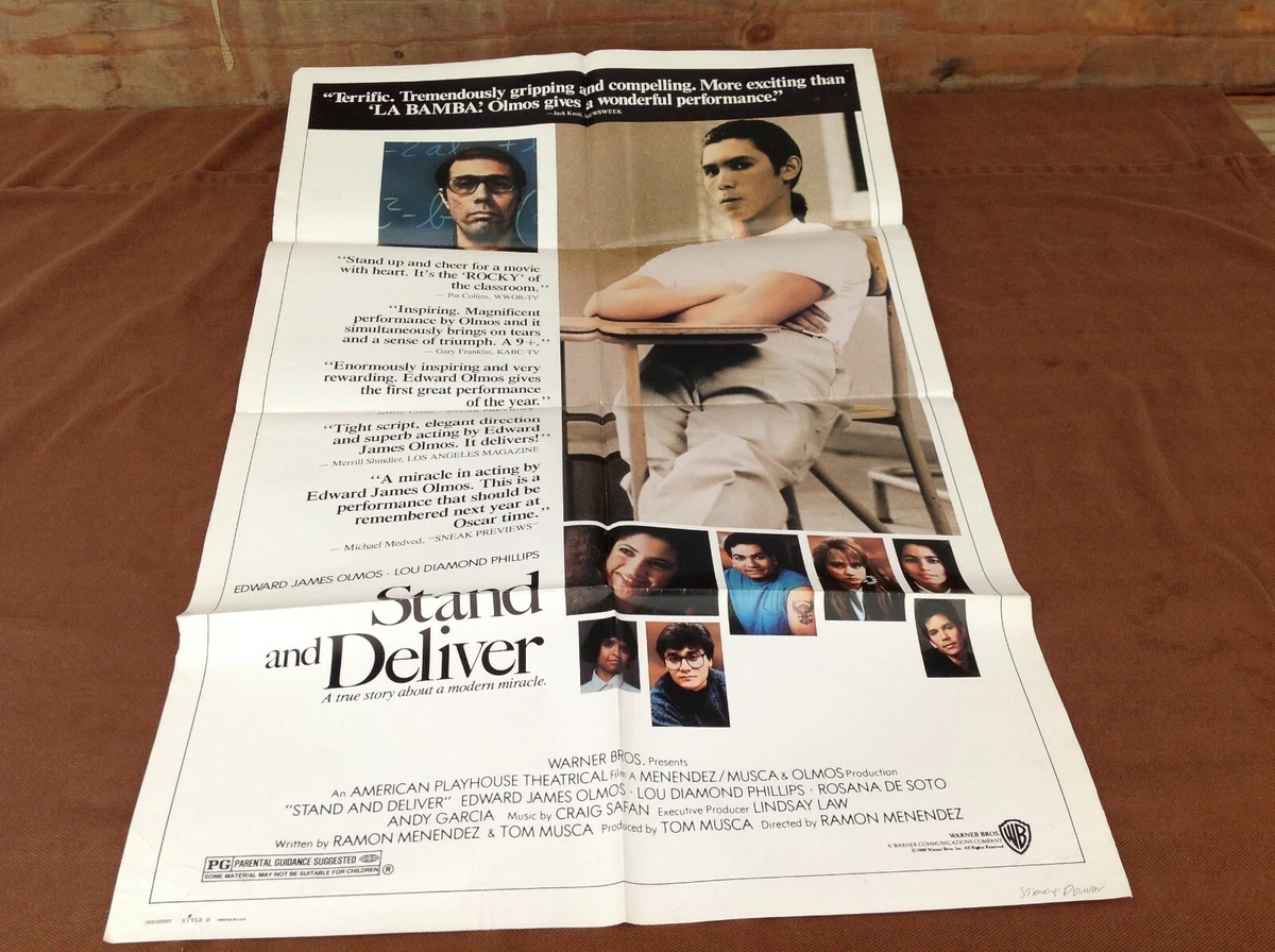 Stand And Deliver Movie Poster