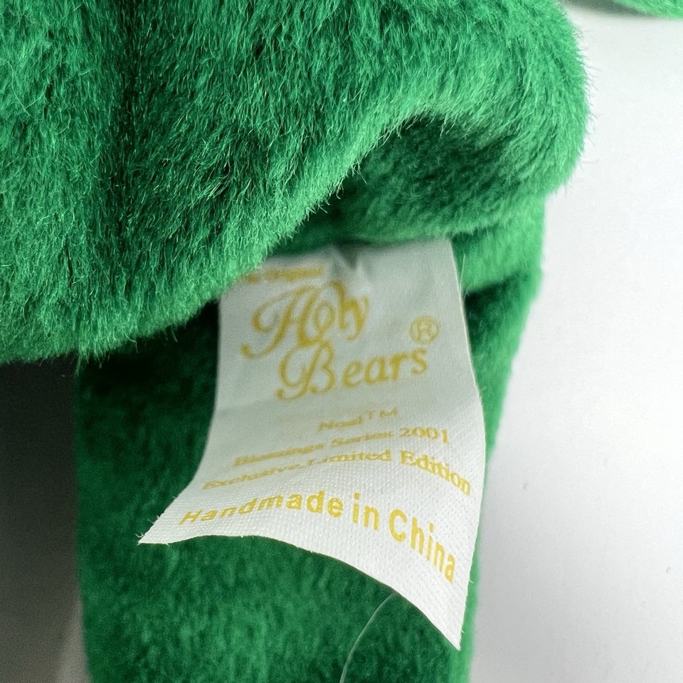 Rare Holy Bears Nativity Scene Green Teddy bear Plush Beanie Stuffed Animal gift | eBay