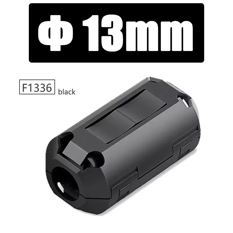 10Pcs Adjustable Toroidal Core Ferrite Bead Clip 3.5/5/7/9/13/15Mm ...