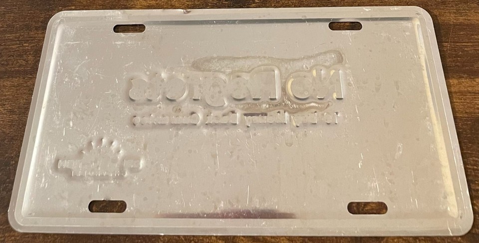 No Regrets Celebration Chevrolet Dealership Booster License Plate ...