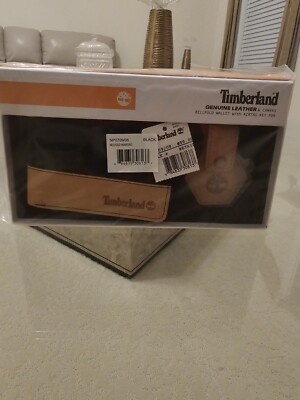Timberland leather wallet men bifold And Key Tag | eBay