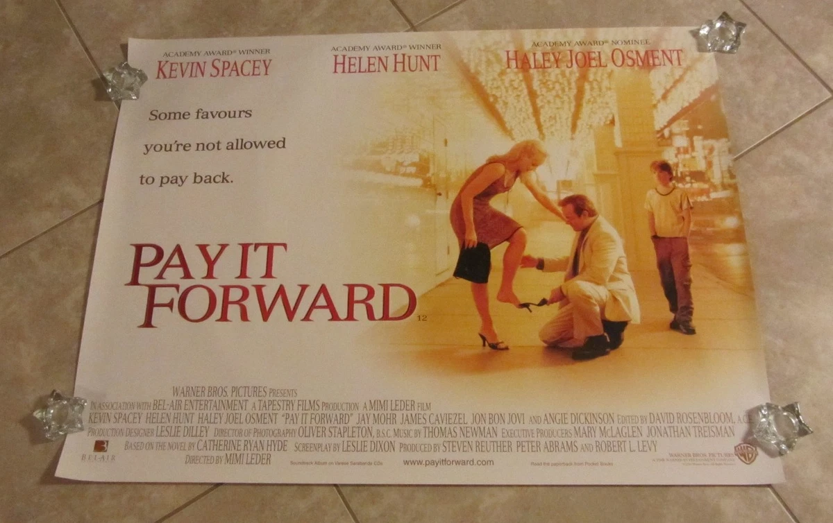 Pay It Forward Movie Poster
