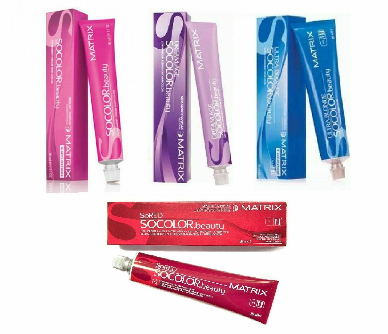 New Matrix SOCOLOR Beauty,Permanent Hair Colour,Variety Colours,90ml ...