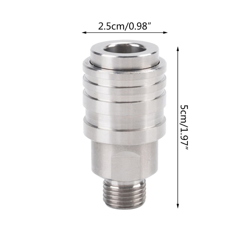 Durable 1/4" Self locking Quick Connector Set for Pressure Washers ...