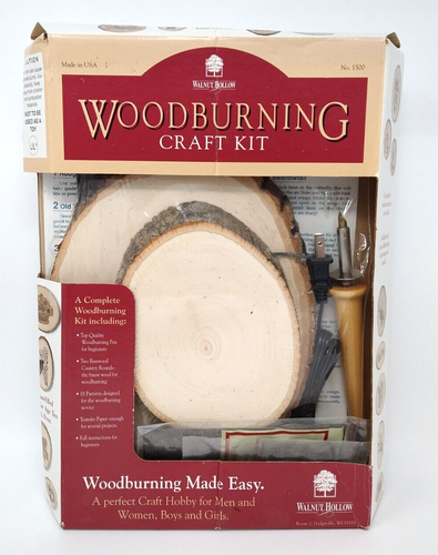 Walnut Hollow: Creative Woodburning Craft Kit #1500 SEALED | eBay