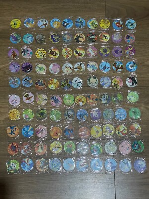 complete collection of pokemon tazos | eBay