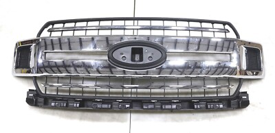 NEW OEM Ford Chrome Radiator Grille Assembly JL3Z-8200-DA Ford F-150 ...