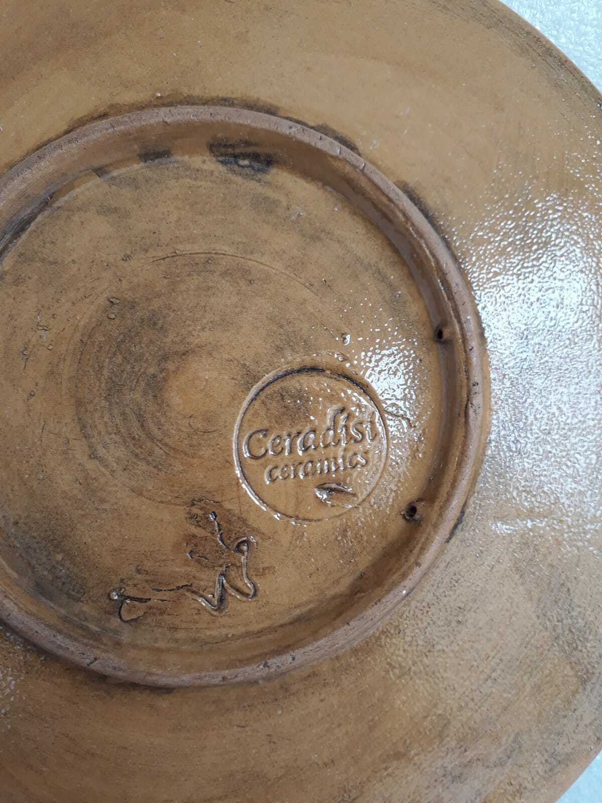 Jordan Phosphate Mines Co JPMC Ceramic Pottery plaque emblem Vintage ...