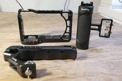 Small Rig Cage for Sony a6100 with side and top handle options | eBay