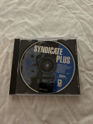 SYNDICATE PLUS PC GAME BULLFROG PRODUCTIONS ELECTRONIC ARTS 1994 - Disc ...