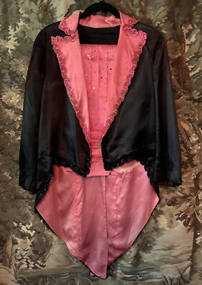Vintage ooak burlesque showgirl circus ring leader jacket theatre ...