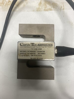 Com-Ten Industries Model PSB0100 100 Lb Tensile S-Block Load Cell | eBay