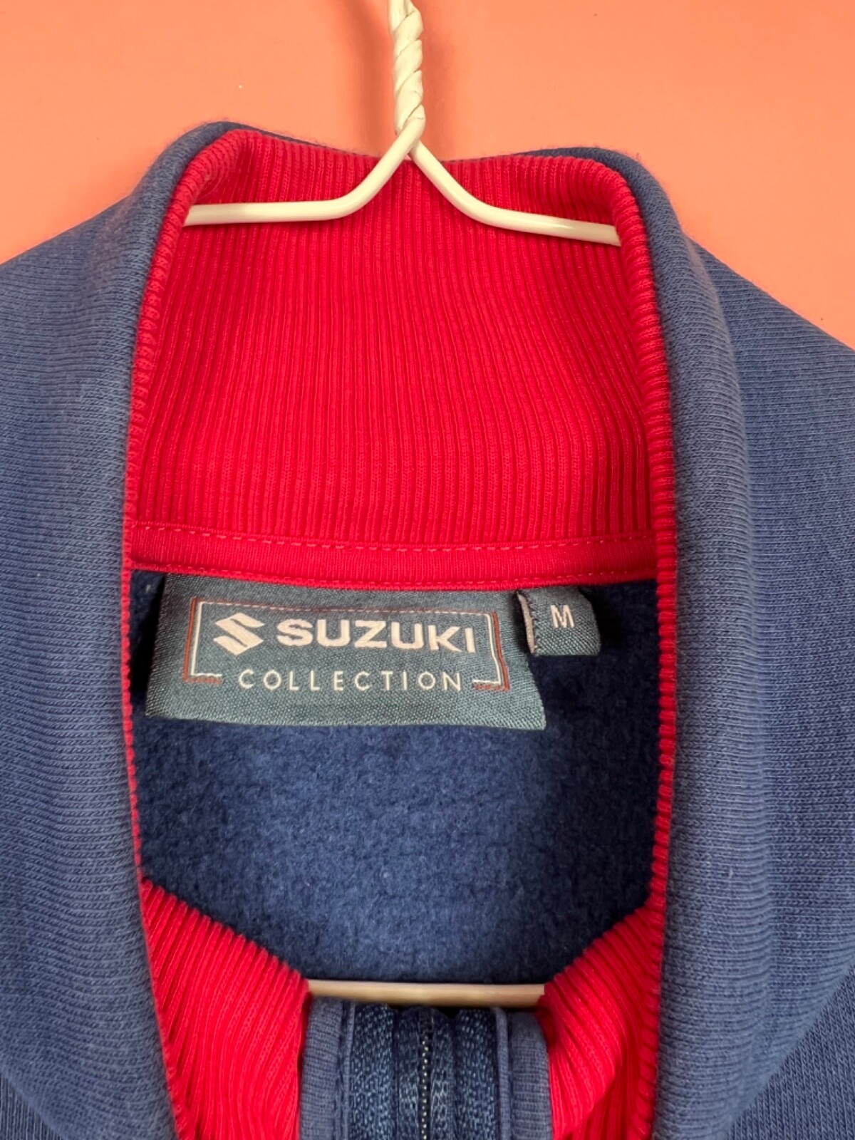 Suzuki racing zip streetwear logo - Gem