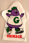 2 Vtg Ronald McDonald & Grimace Plastic Hand Puppet Promo NOS New 1995 ...