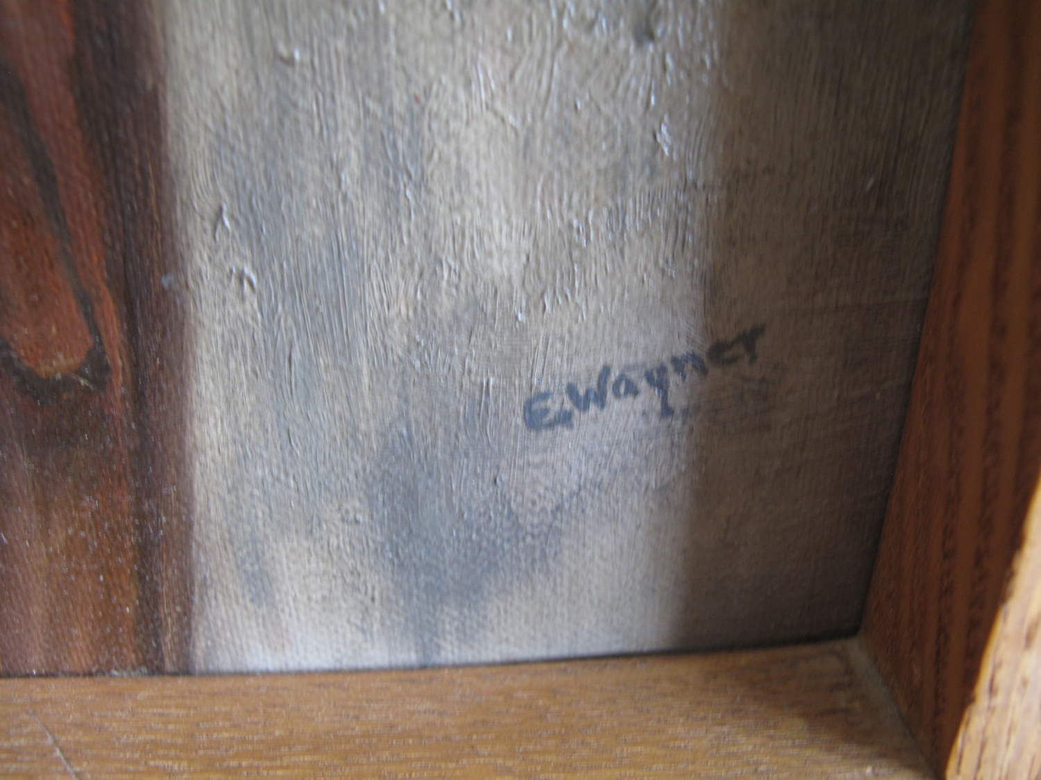 Raggedy Andy Doll and Painting signed Betty Wagner vintage handmade ...